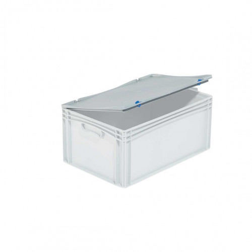 Euro containers with integrated lid